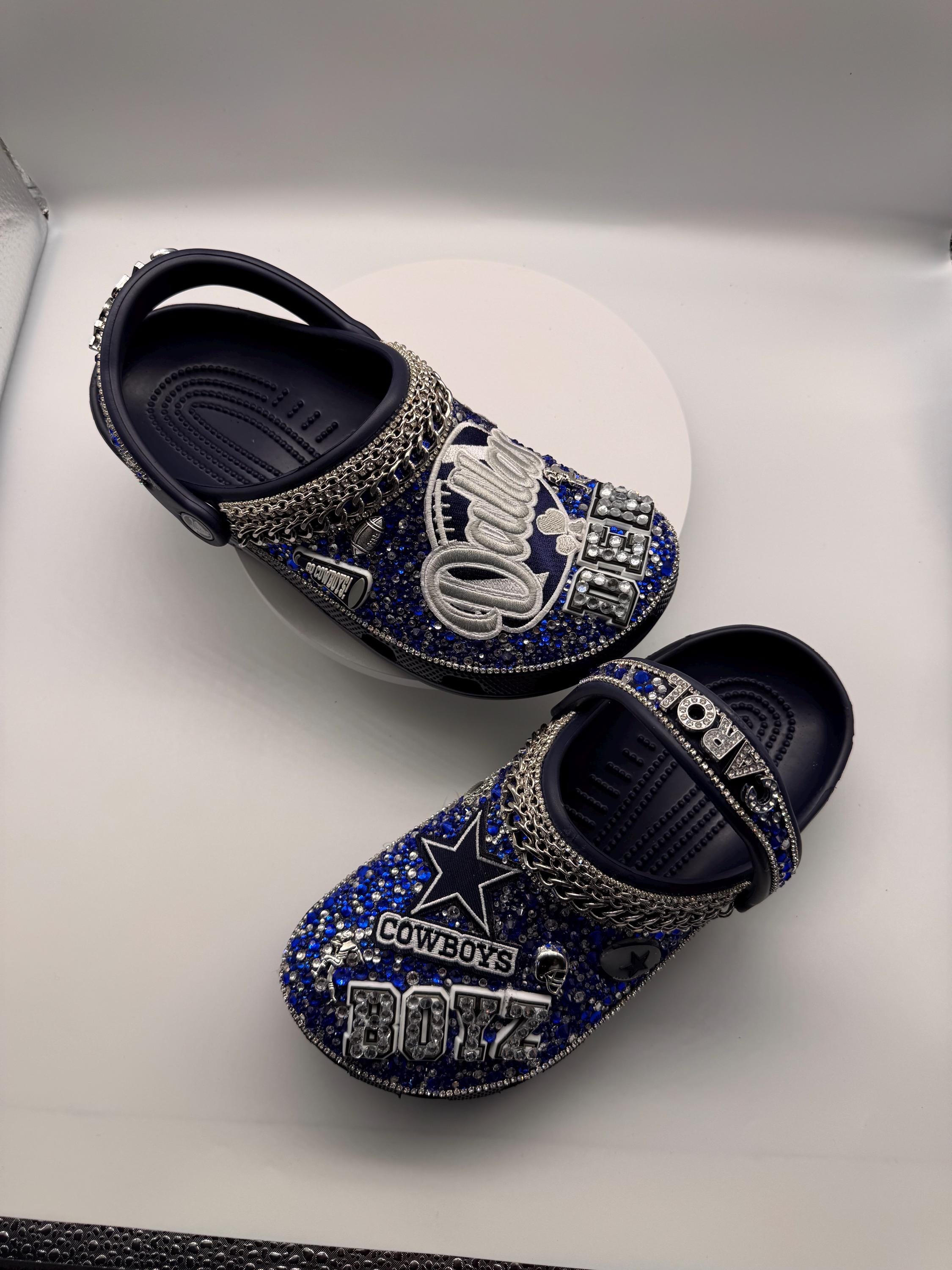 Personalized Dallas Cowboys Themed Crocs - Etsy