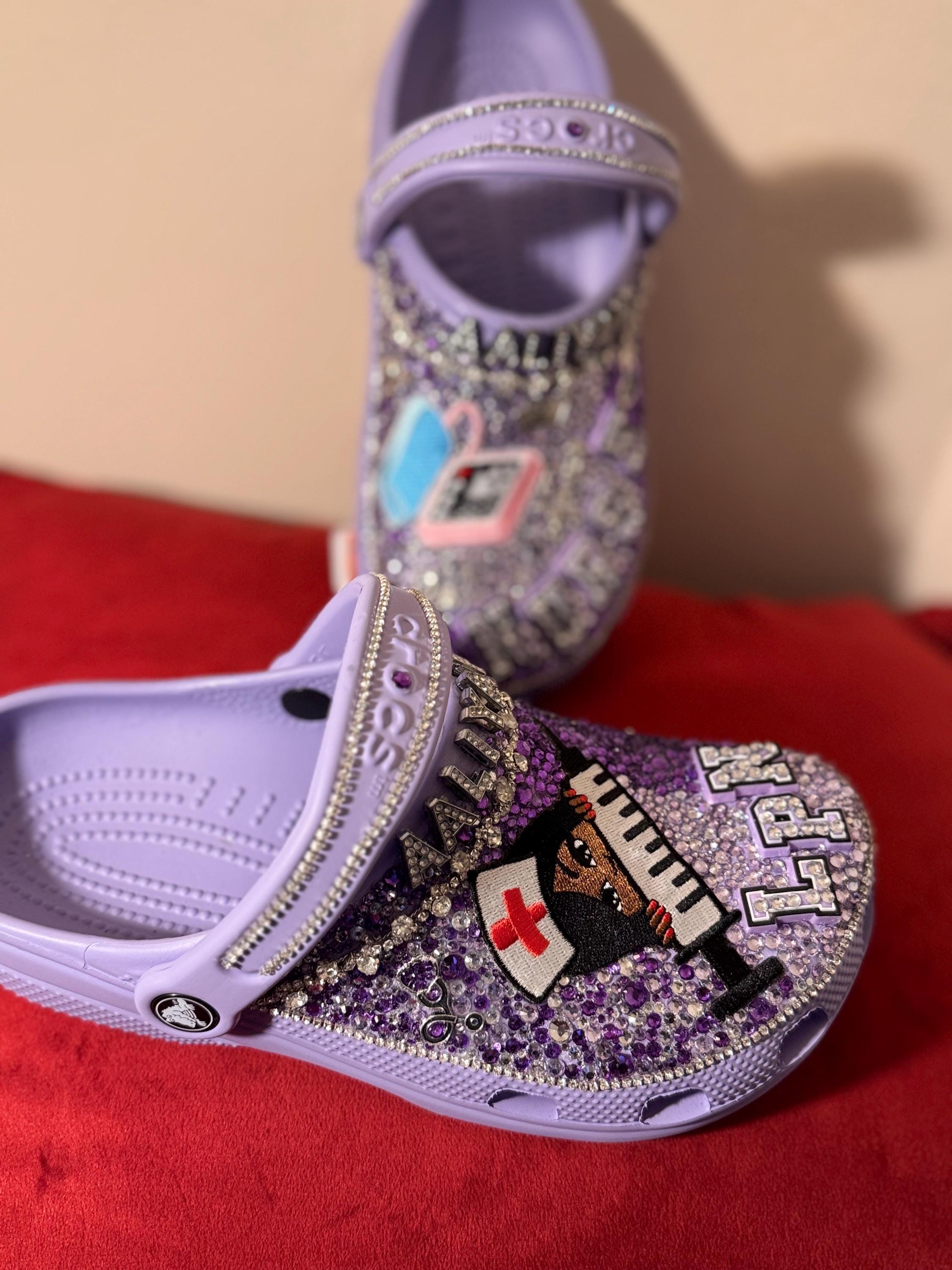 Personalized Nurse Crocs - Etsy
