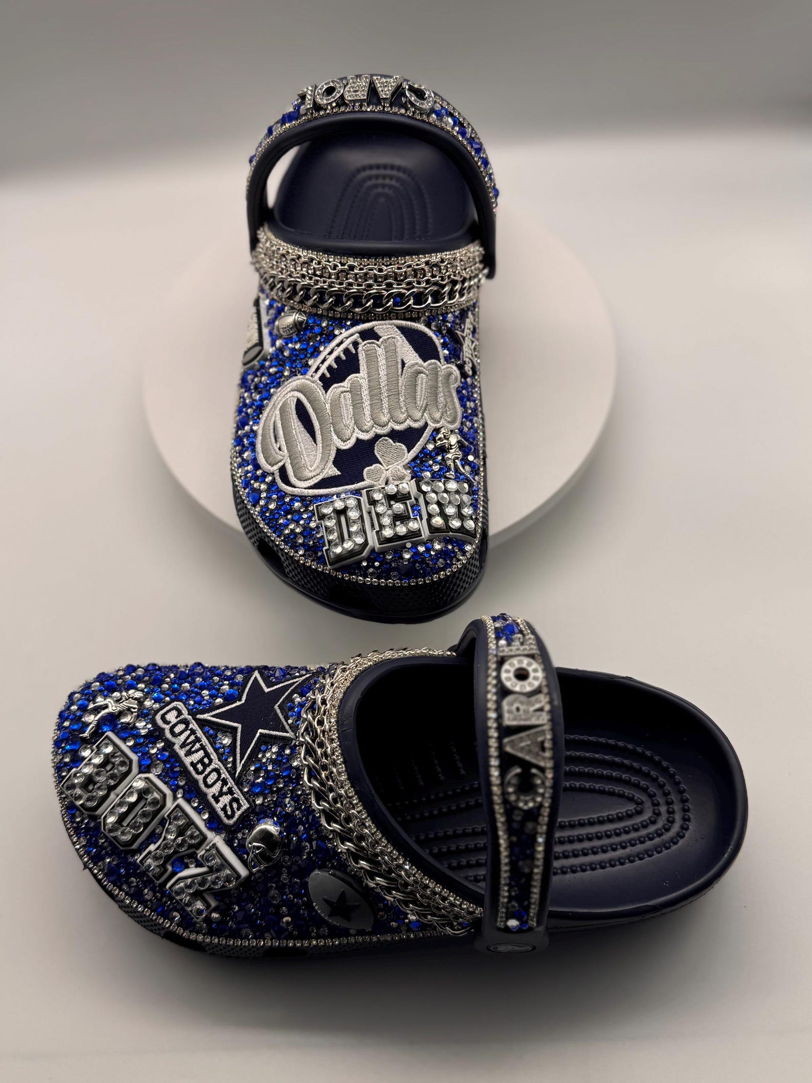 Personalized Dallas Cowboys Themed Crocs - Etsy