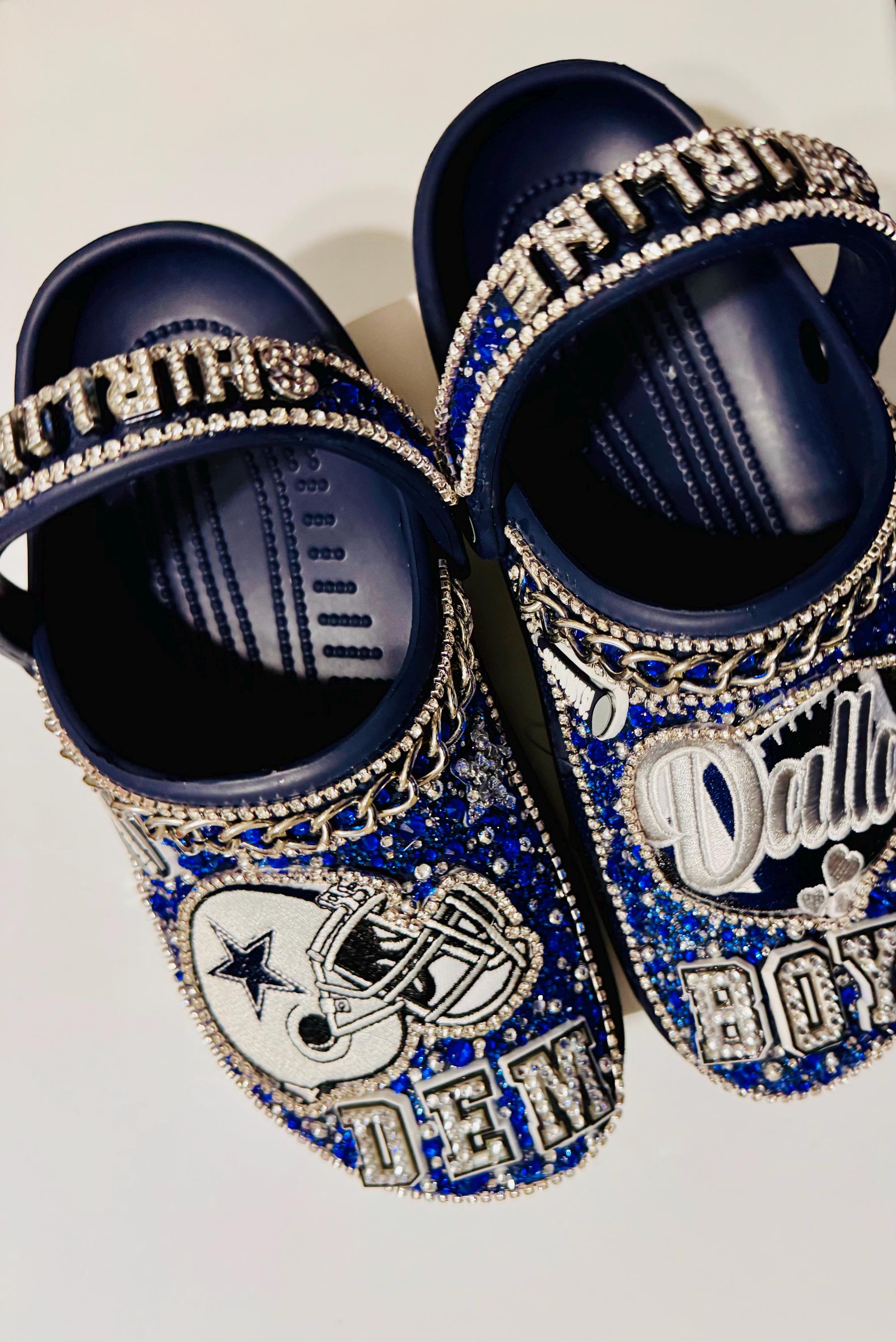 Personalized Dallas Cowboys Themed Crocs - Etsy