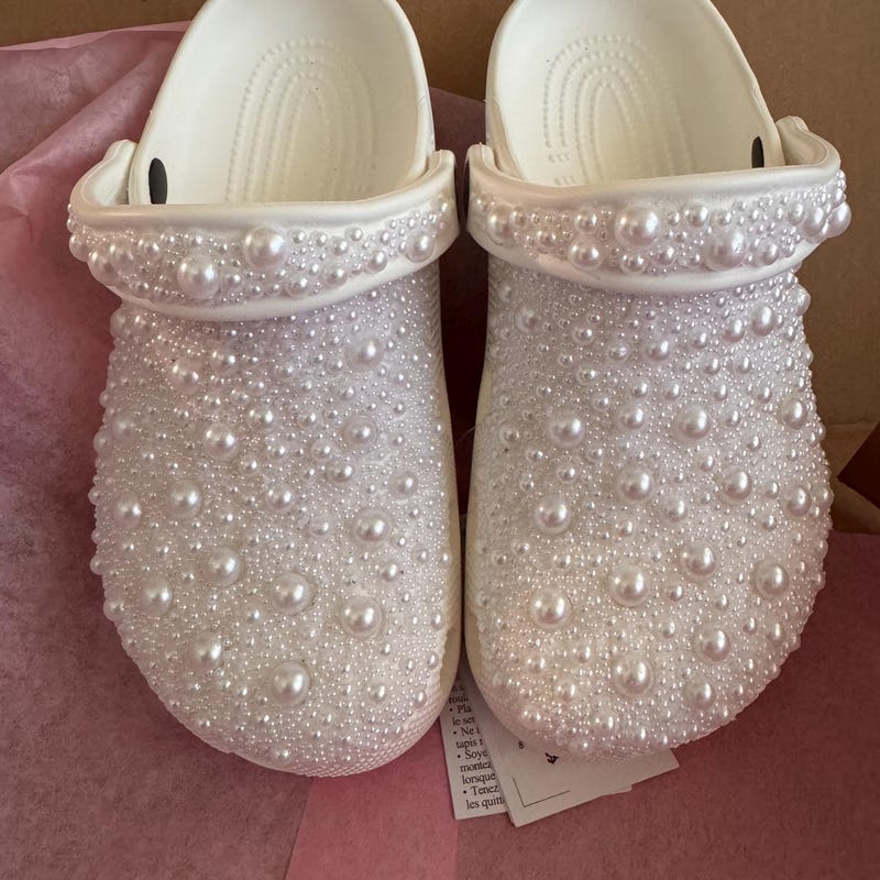 Wedding Crocs - Etsy