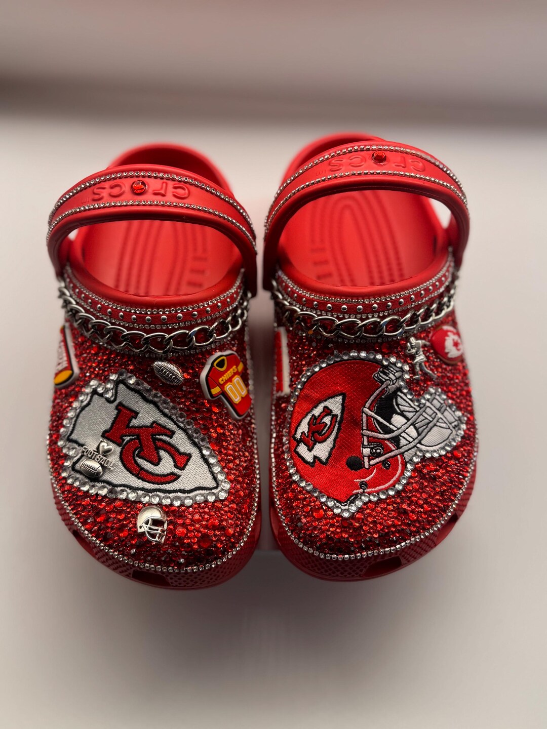 Personalized Bling Chief Themed Crocs - Etsy