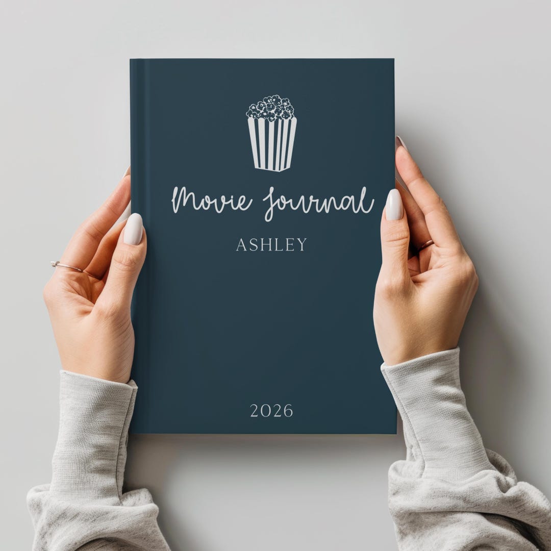 Movie Journal, Film Tracker, Movie Night Gift, Gift for Film Lovers ...