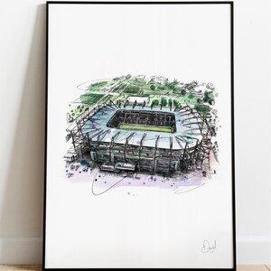 Borussia Monchengladbach Borussia-park, Bundesliga Illustration ...