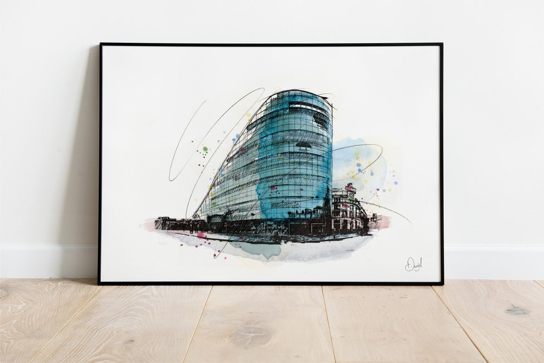 Urbis Manchester Art Print, Manchester Building, Manchester ...