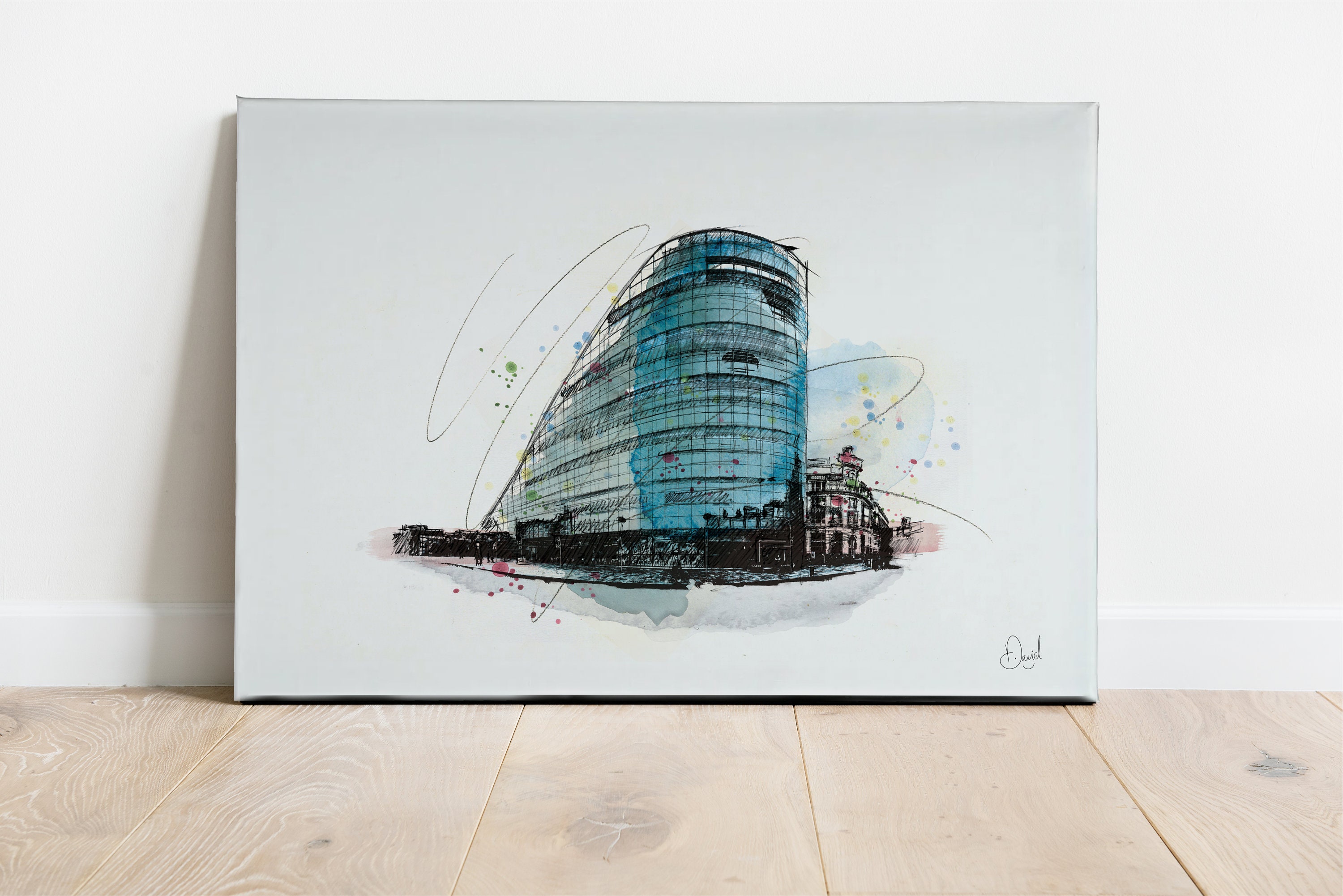 Urbis Manchester Art Print, Manchester Building, Manchester ...