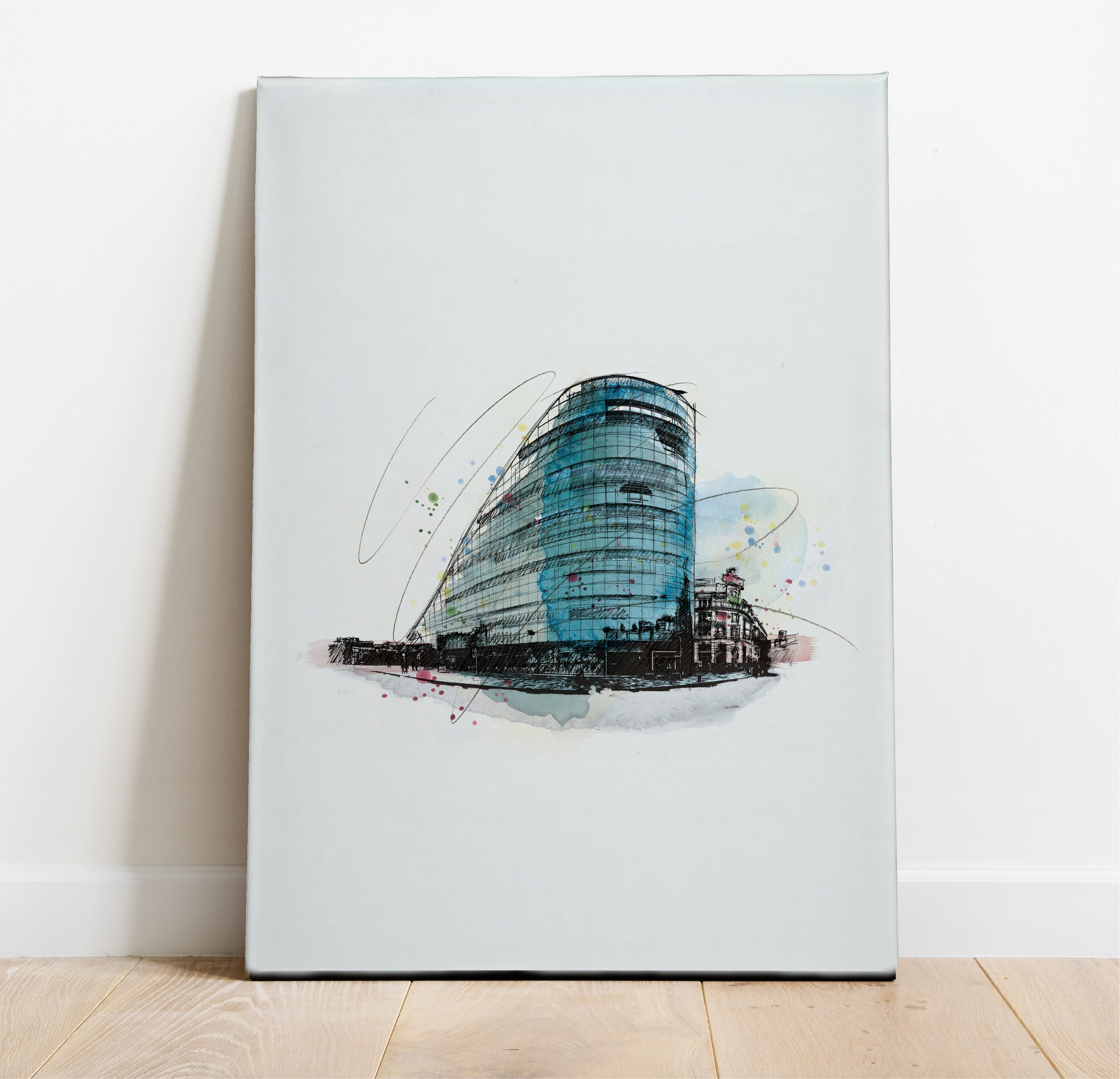Urbis Manchester Art Print, Manchester Building, Manchester ...