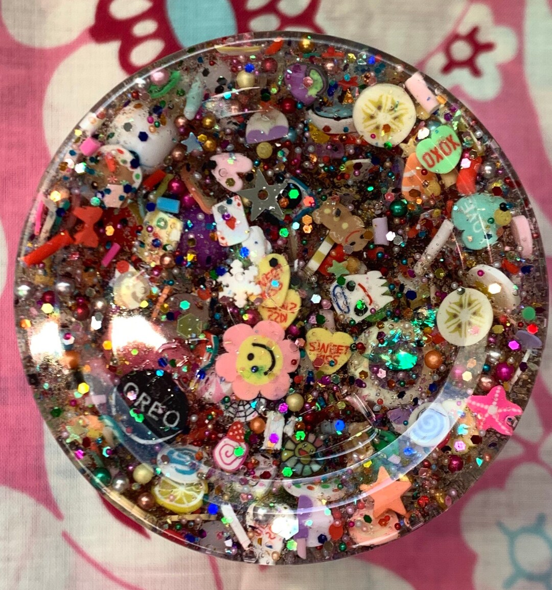 Clear Slime I Spy Slime ASMR Slime Crunchy Slime Slime Shop - Etsy