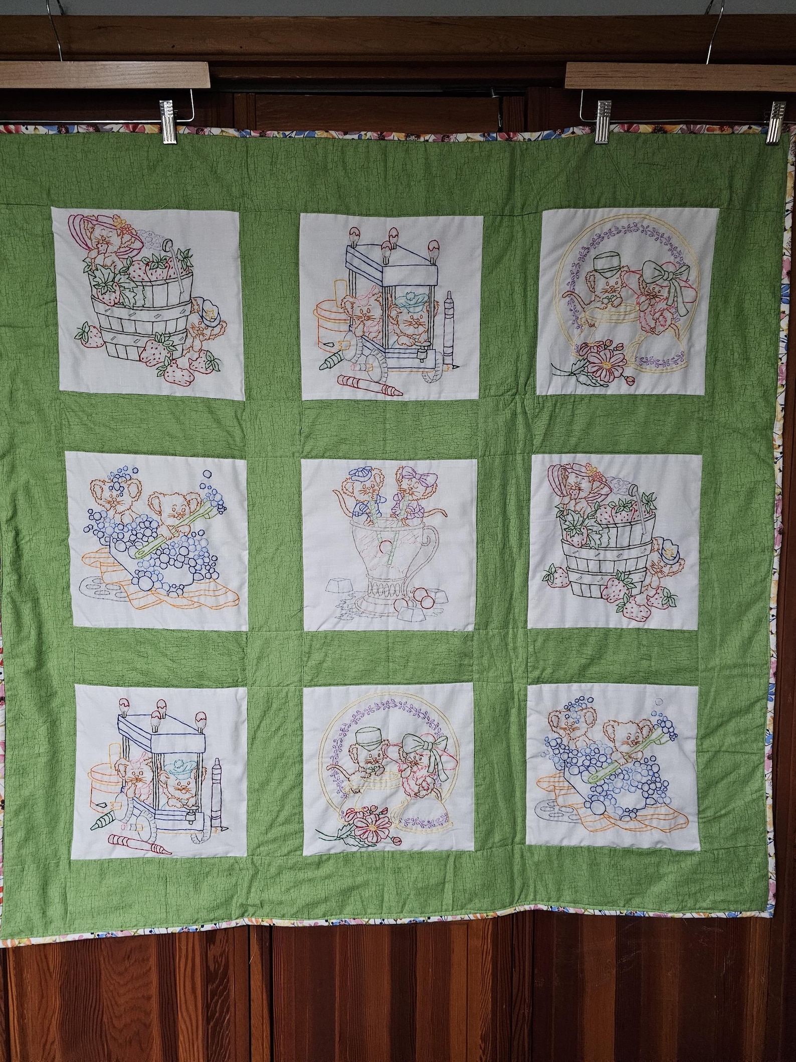 Loving Mice Quilt #1 - Etsy