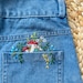Pocket Jean Stick and Stitch Embroidery PDF & Pattern 4 X 2.5 Inch ...