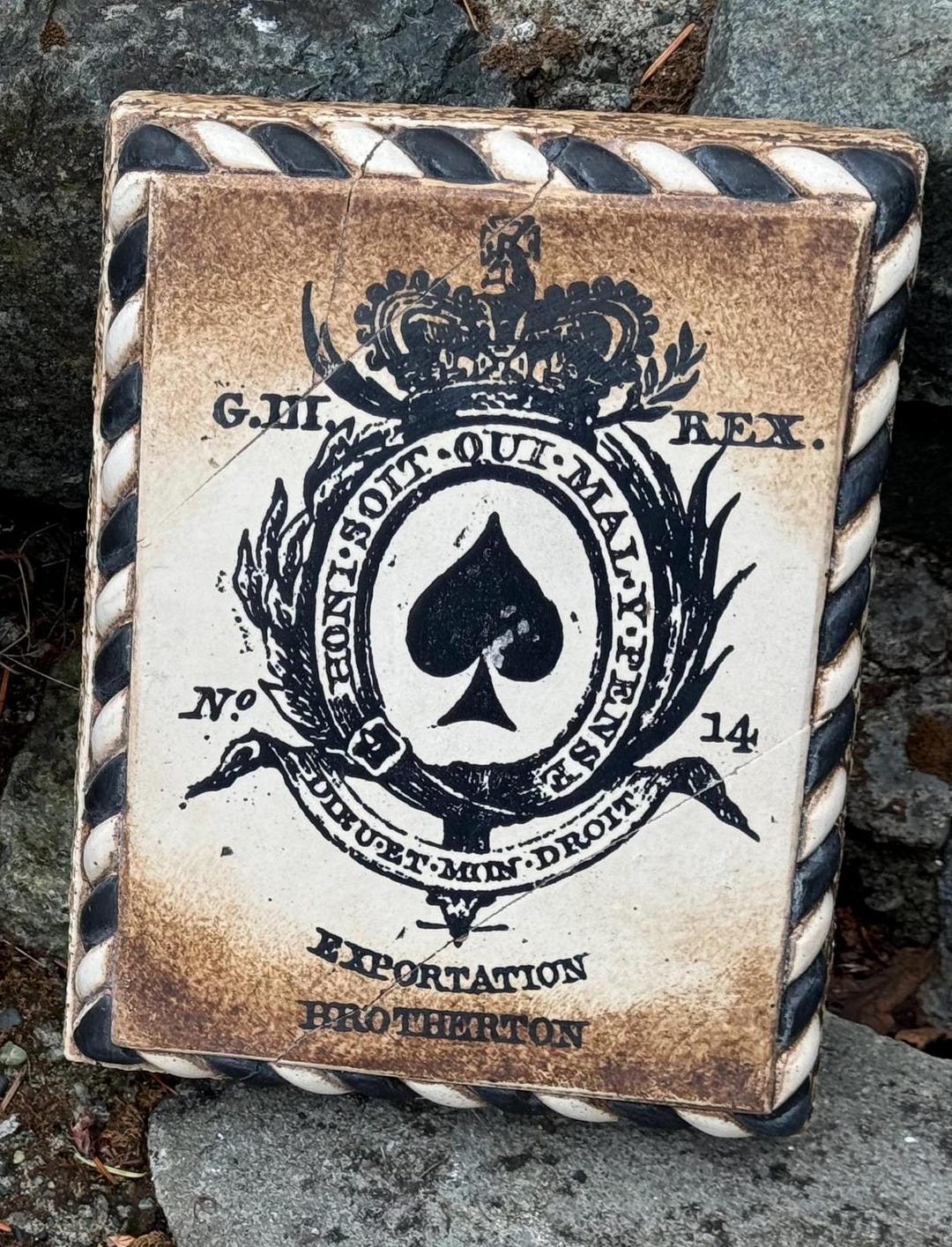 Sid Dickens Memory Blocks Tile Spade T56 Made in 2005 - Etsy