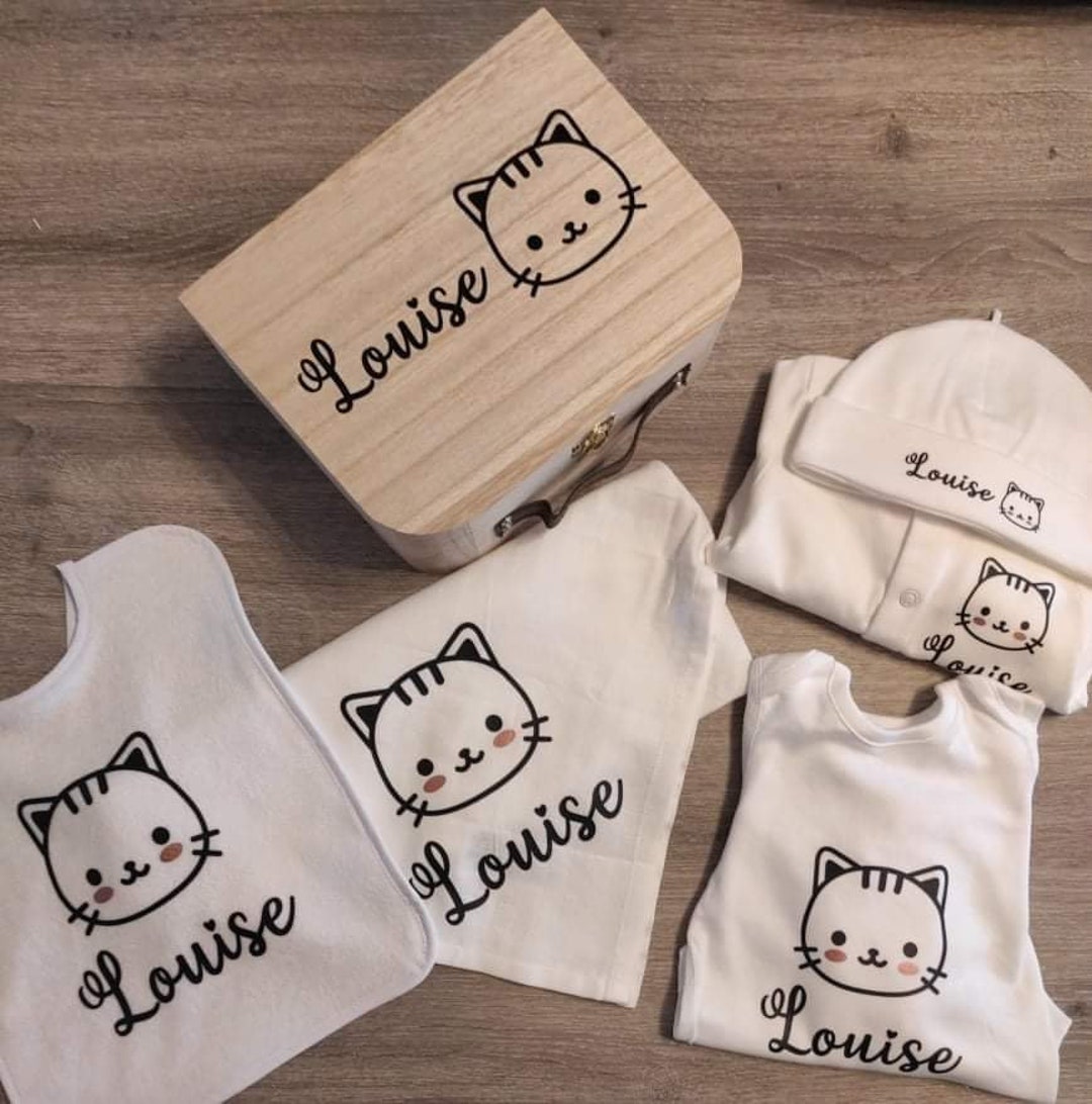 Personalized Wooden Birth Box - Etsy