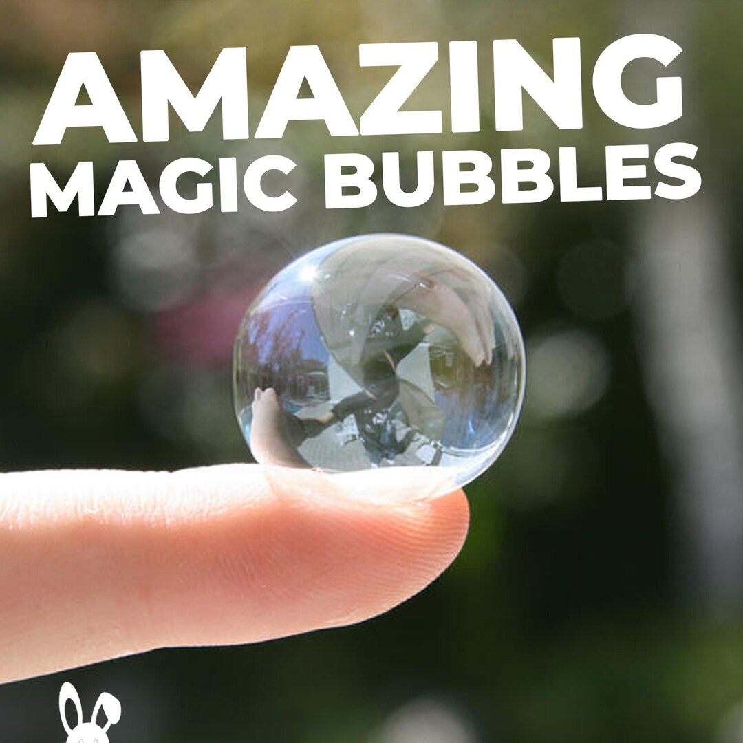 Amazing Magic Bubbles - Catch a Bubble in Mid-air! - Etsy