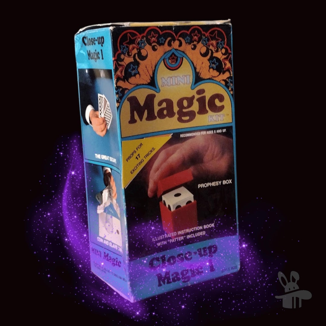 Vintage 1982 Paragon-reiss Mini Close-up Magic Kit #1 | Extremely RARE ...