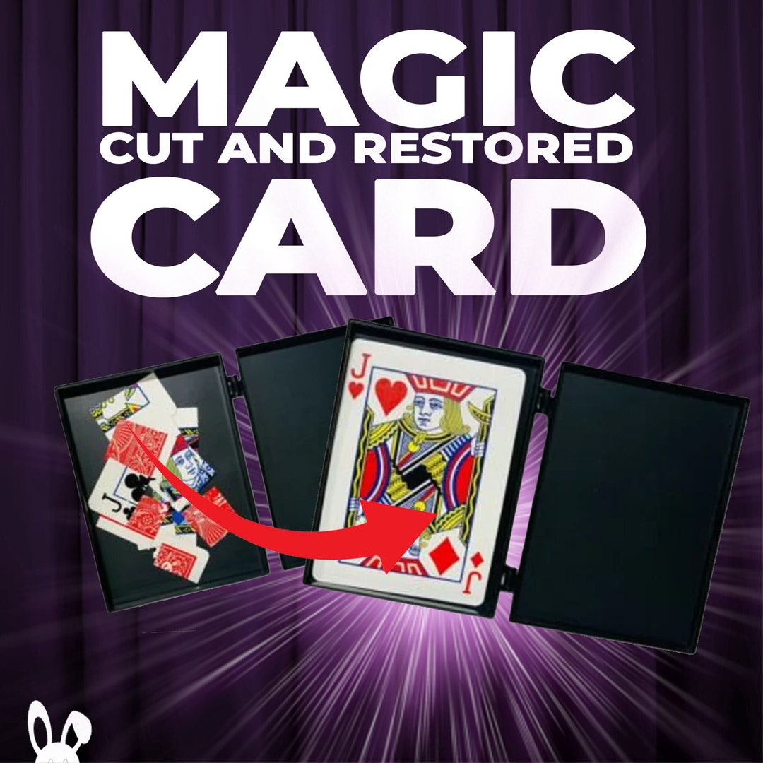 Magical Cut and Restored Card! - Etsy