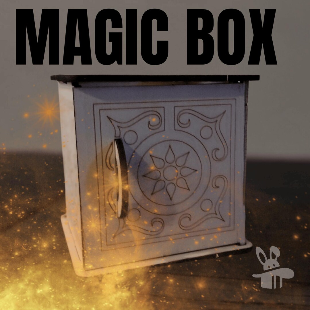 Wooden Magic Candy Box – Laser Cut Illusion Trick - Etsy