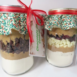2 Pack Chocolate Chip Cookie Mix in A Jar | Etsy