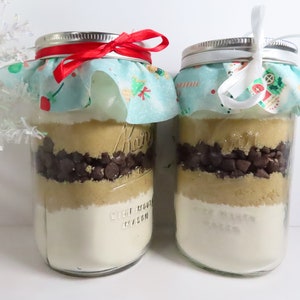 2 Pack Chocolate Chip Cookie Mix in A Jar - Etsy