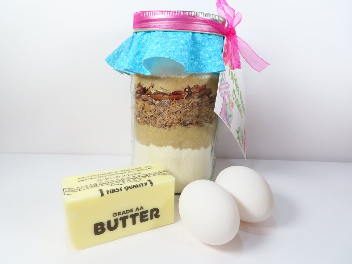 2 Pack Chocolate Chip Cookie Mix in A Jar - Etsy