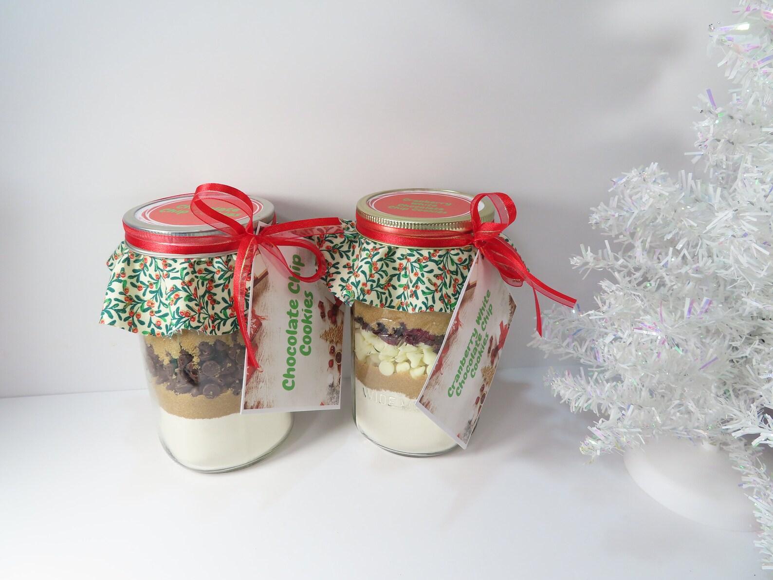 2 Pack Chocolate Chip Cookie Mix in A Jar | Etsy