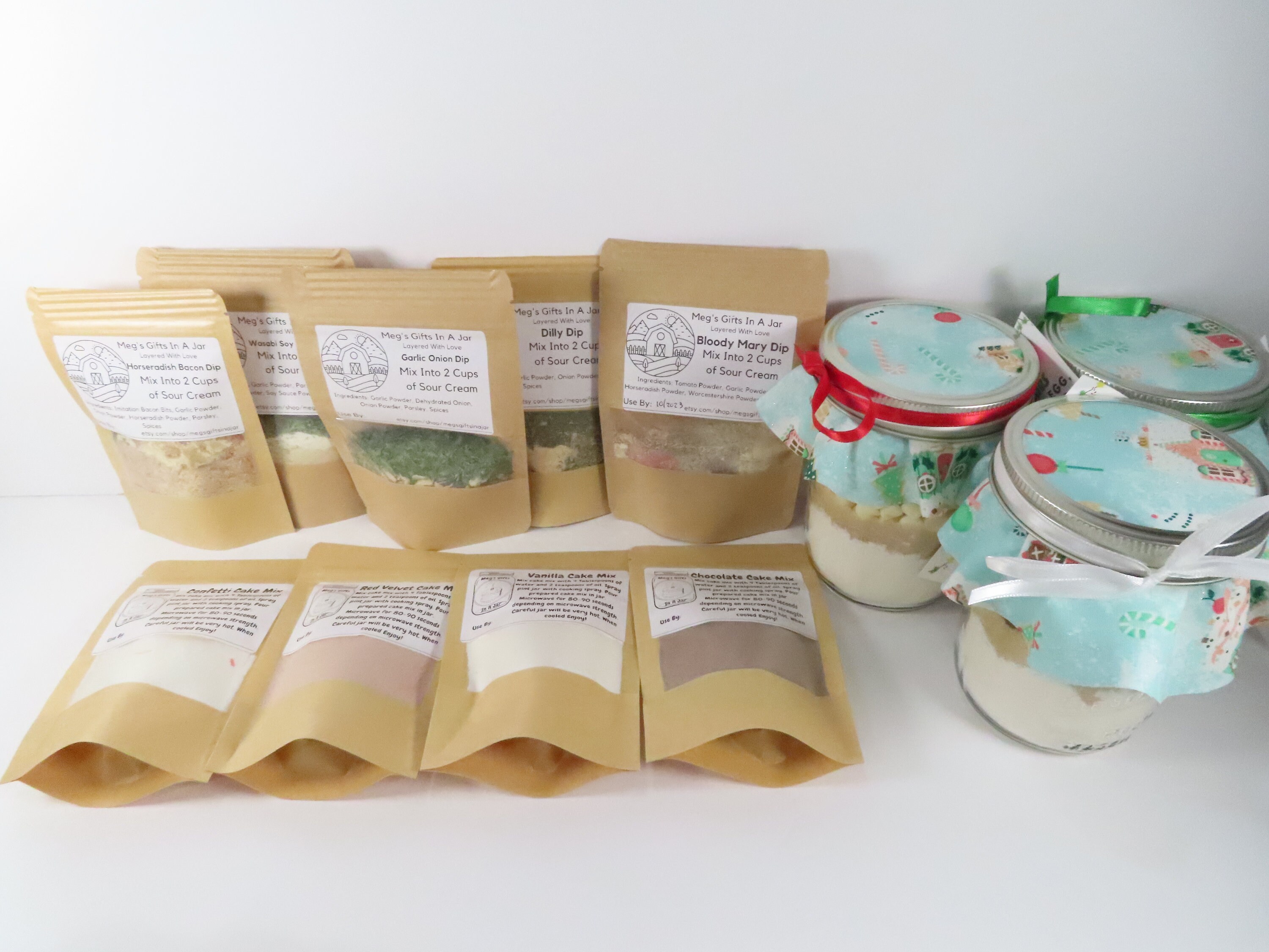 Foodie Gift Set, 13 Piece Ultimate Gift Pack 5 Dip Mixes, 4 ...