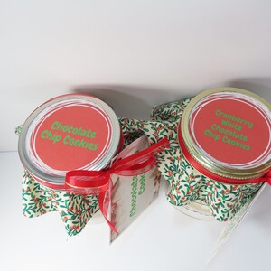 2 Pack Chocolate Chip Cookie Mix in A Jar | Etsy