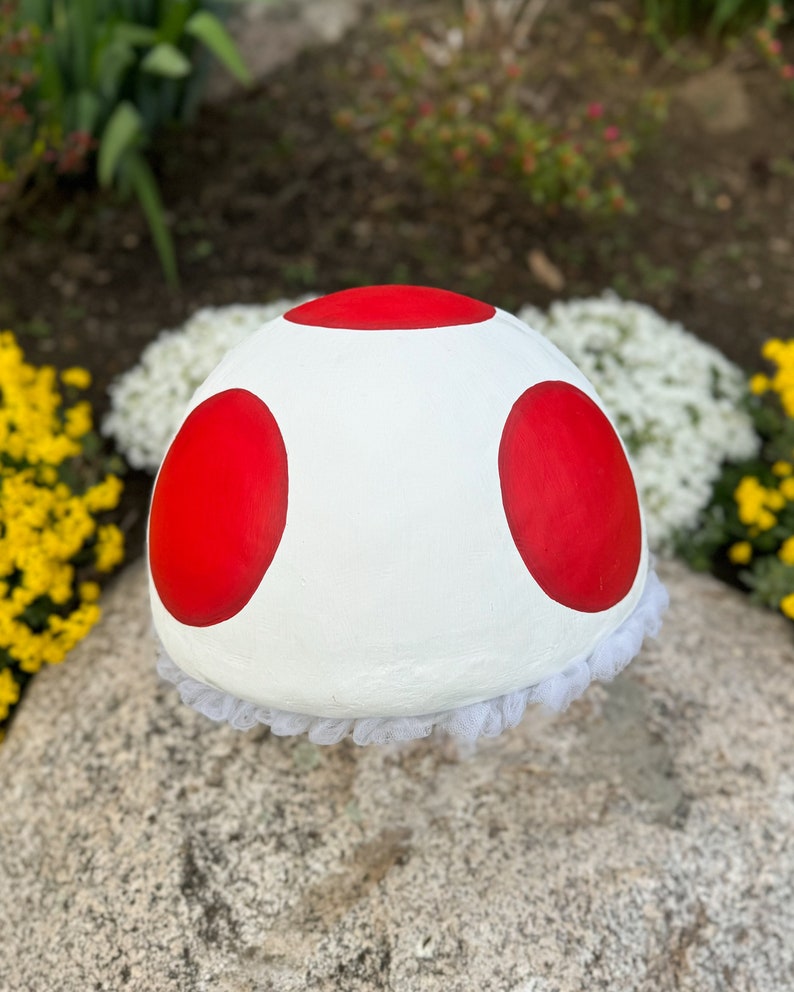 Toad Mushroom Cosplay Hat, Toadette, Mario, Toadstool Costume - Etsy