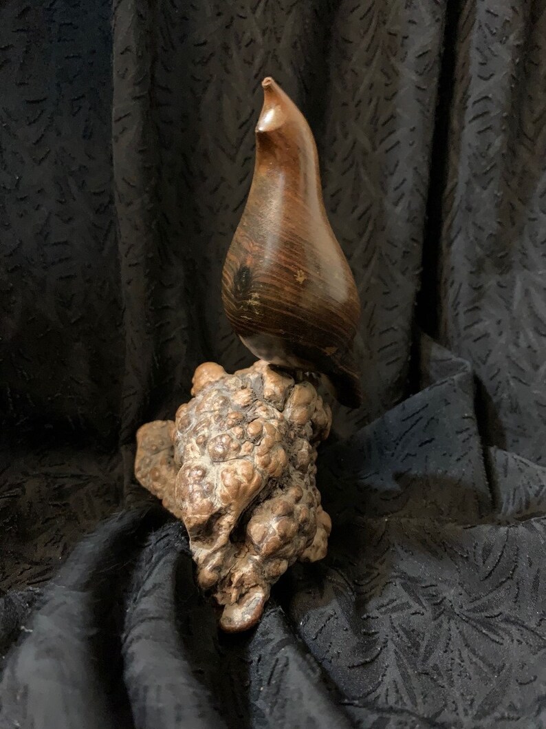 Vintage Wooden Bird Sculpture prob 1970s - Etsy
