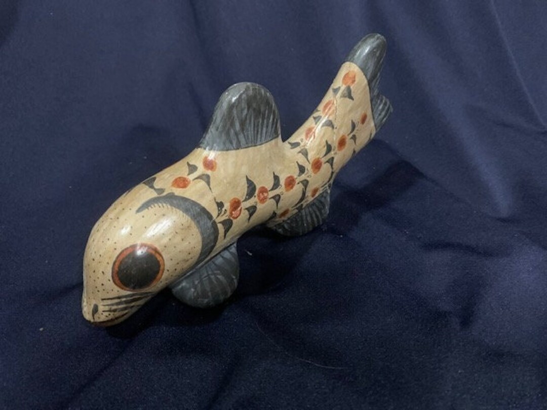 Vintage Ceramic/clay Catfish From Mexico - Etsy