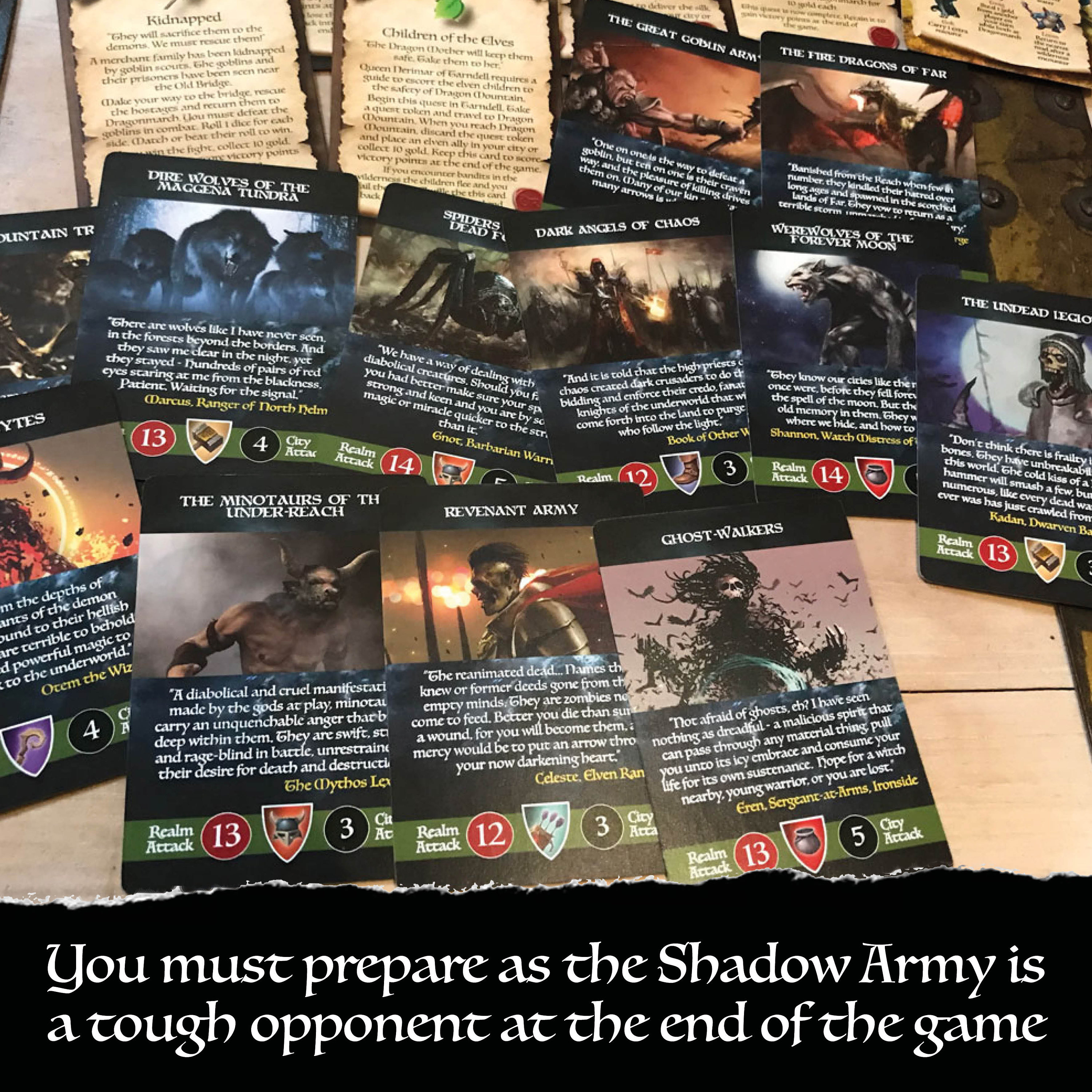 7 Moons: Heroes of Dragon Reach A Fantasy Adventure Board Game for 1-4 Players Deluxe Edition - Etsy