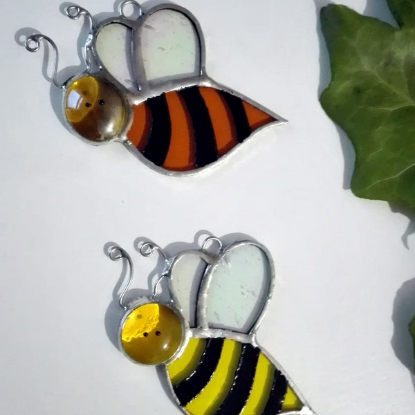 Glass Bee Ornament - Etsy