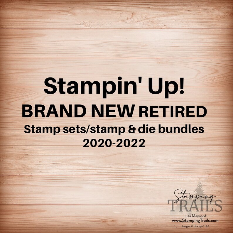 Stampin' Up BRAND NEW RETIRED Stamp Sets/bundles 2020-2022 - Etsy