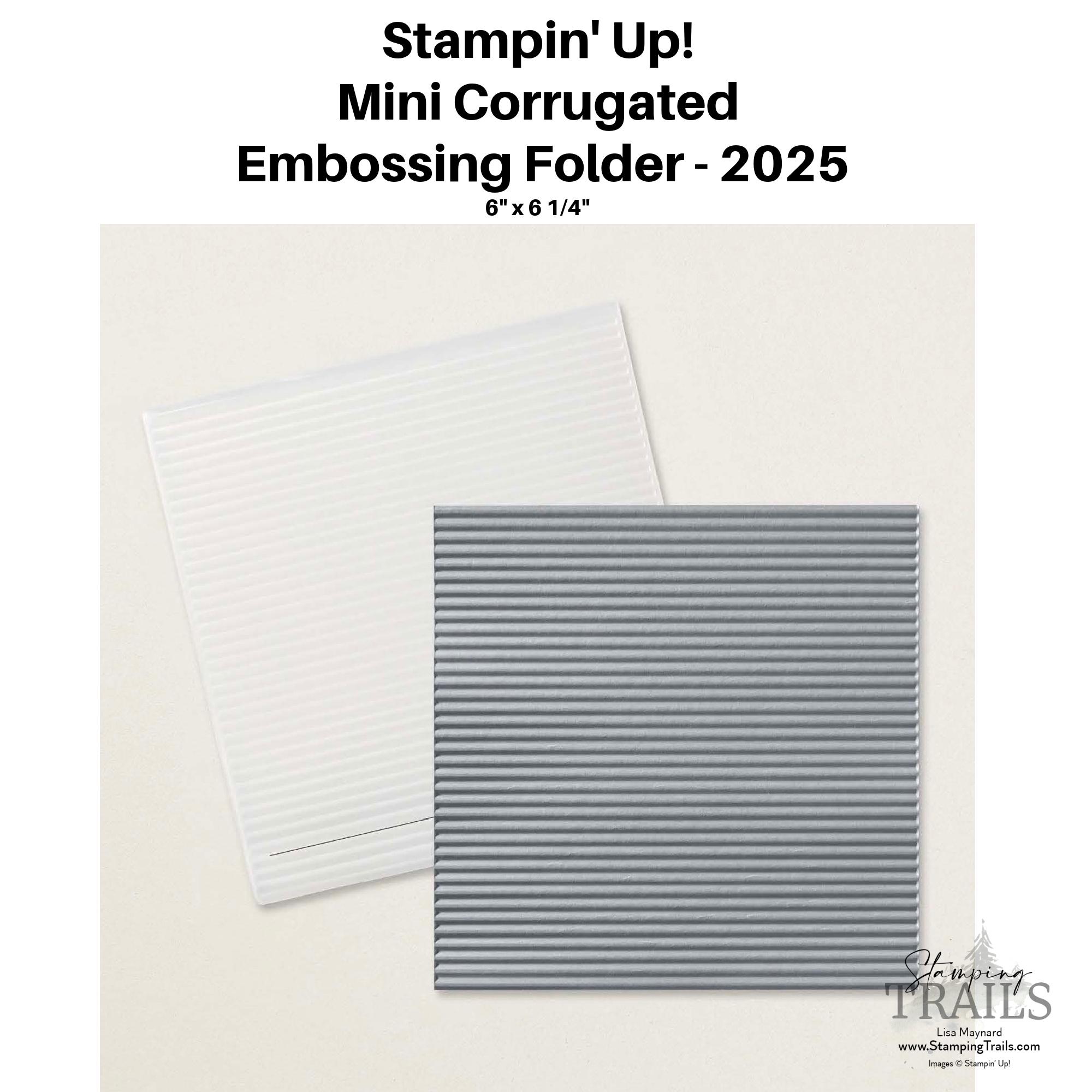 Stampin' Up! RETIRED Embossing Folders 2024-2025 - Etsy