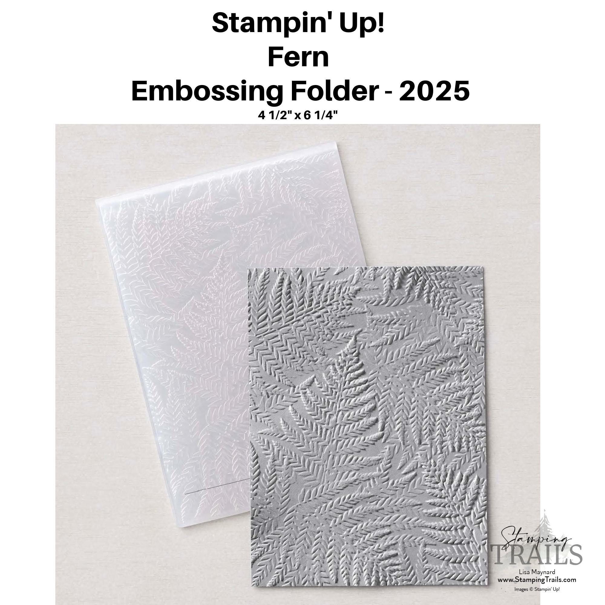 Stampin' Up! RETIRED Embossing Folders 2024-2025 - Etsy