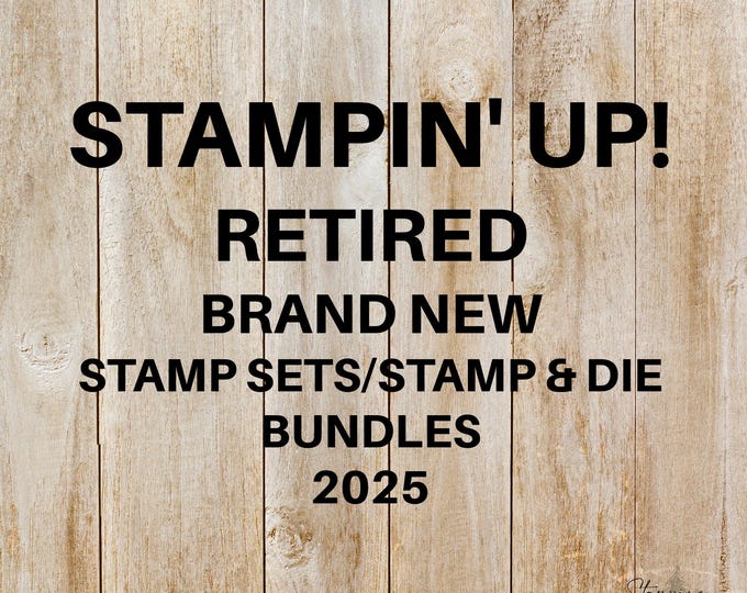 Stampin' Up! BRAND NEW RETIRED Stamp Sets/bundles 2022-2023 - Etsy