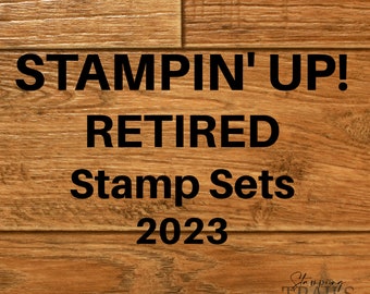 Stampin' Up! BRAND NEW RETIRED Stamp Sets/bundles 2020-2022 - Etsy