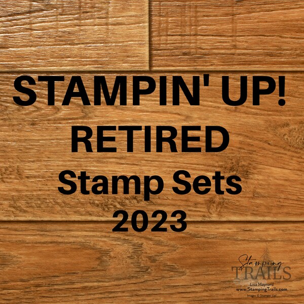Stampin up Retired Stamps - Etsy