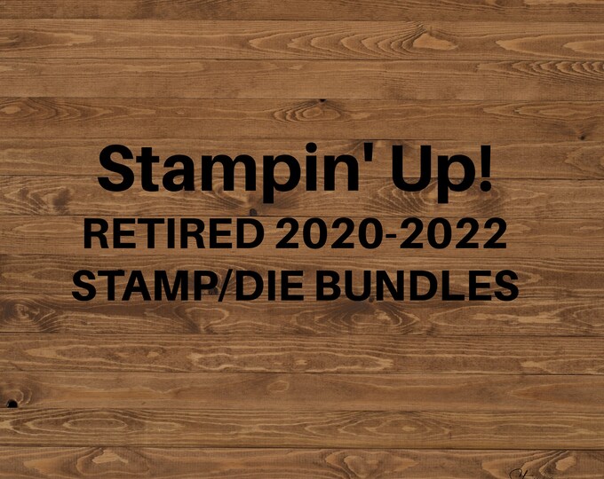 Stampin' Up! BRAND NEW RETIRED Stamp Sets/bundles 2020-2022 - Etsy