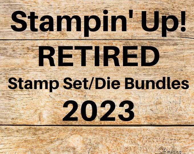 Stampin' Up! RETIRED Sentiment Stamp Sets - 2020-2022 - Etsy