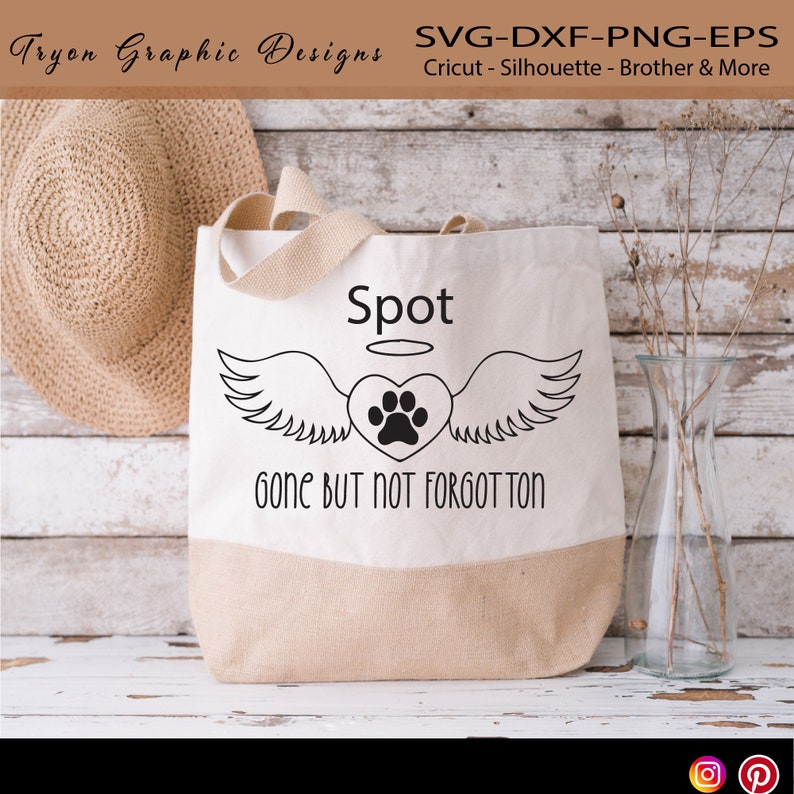 Gone but Not Forgotten Svg-dog Svg-pet Svg-cricut-silhouette - Etsy Canada