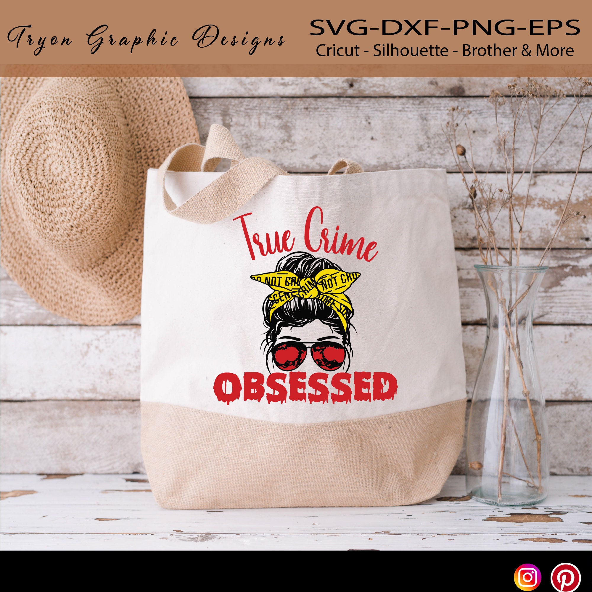 True Crime Mom momster-mom Life Svg, Messy Bun-mom Life Tshirt Svg, Mom ...