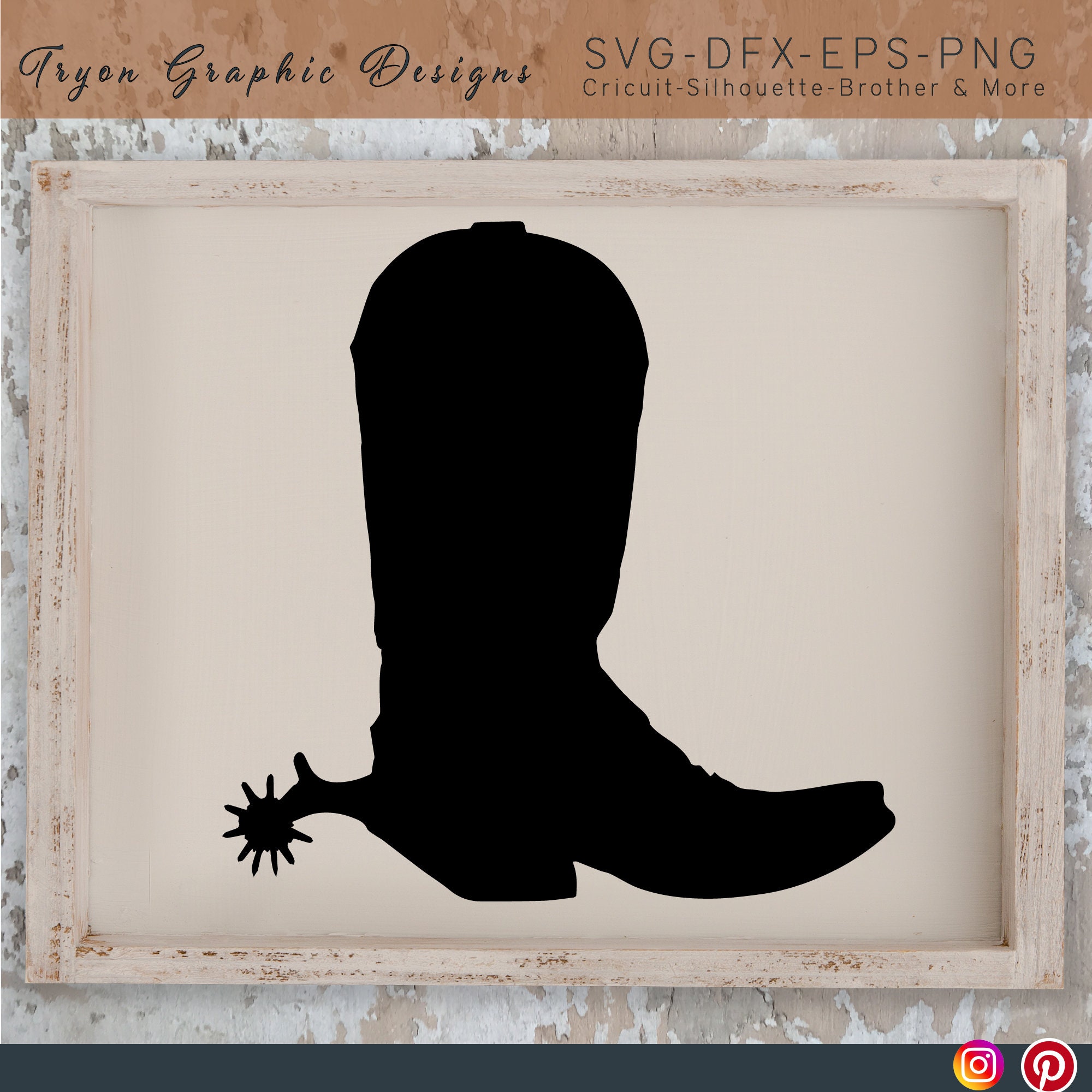 Cowboy Svg-western Svg Cowboy Boot Svg | Etsy