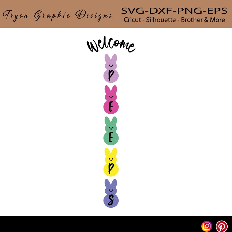 Welcome Peeps Svg - Etsy