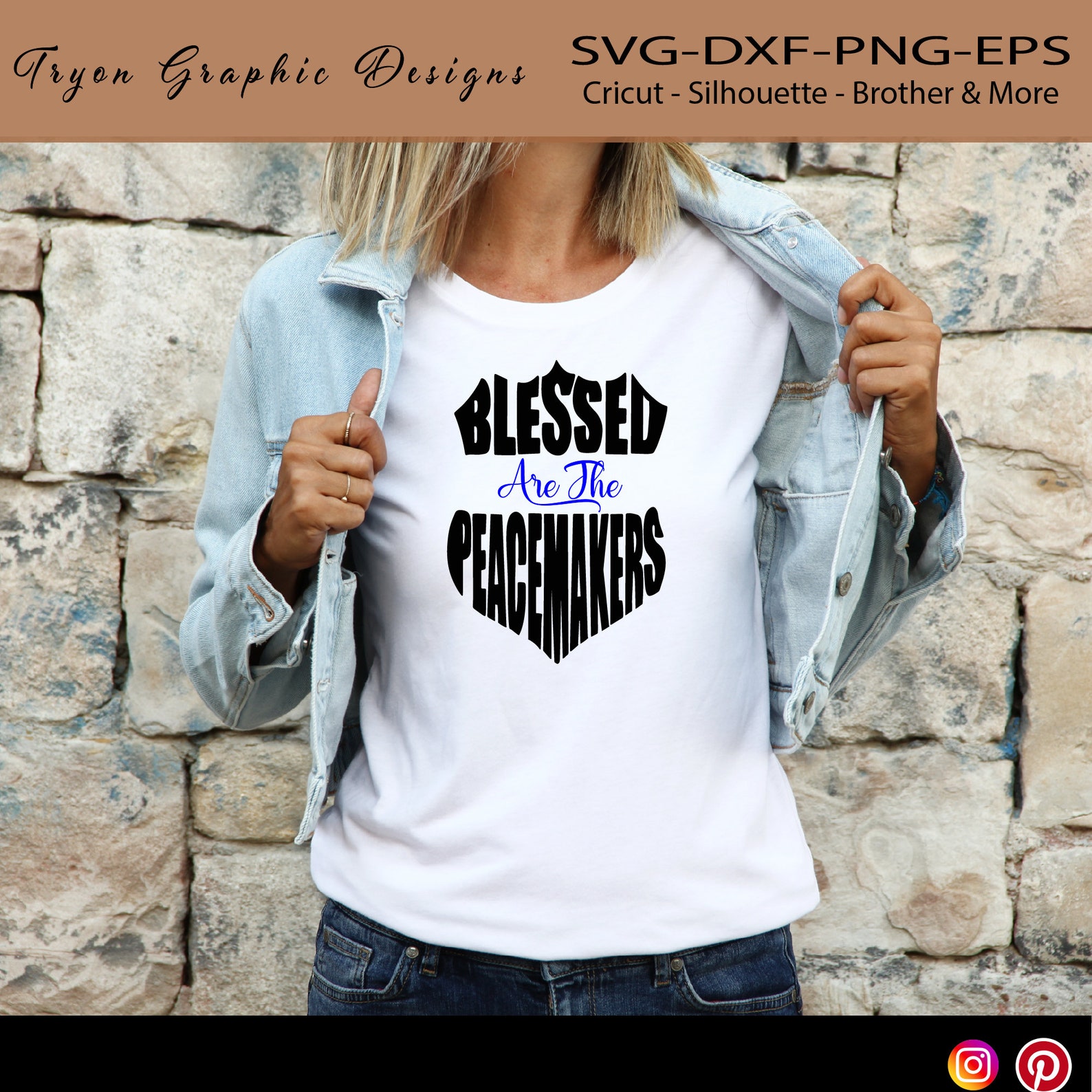 Blessed Are the Peacemakers Svg-police Svg-police Officer mom-cricut ...