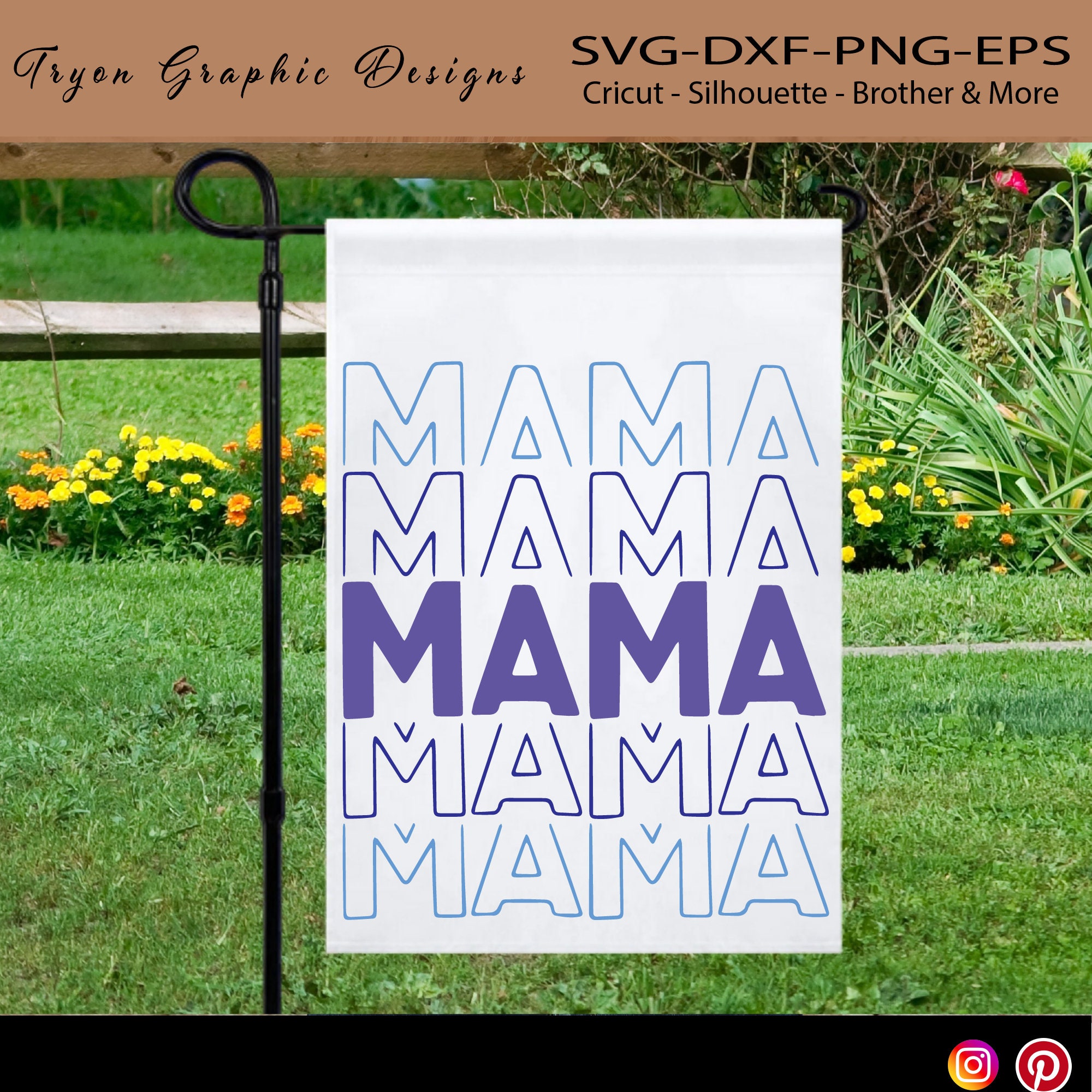 MAMA Svg-multi Mama-mom Life Svg Mom Tshirt Svg Mom - Etsy
