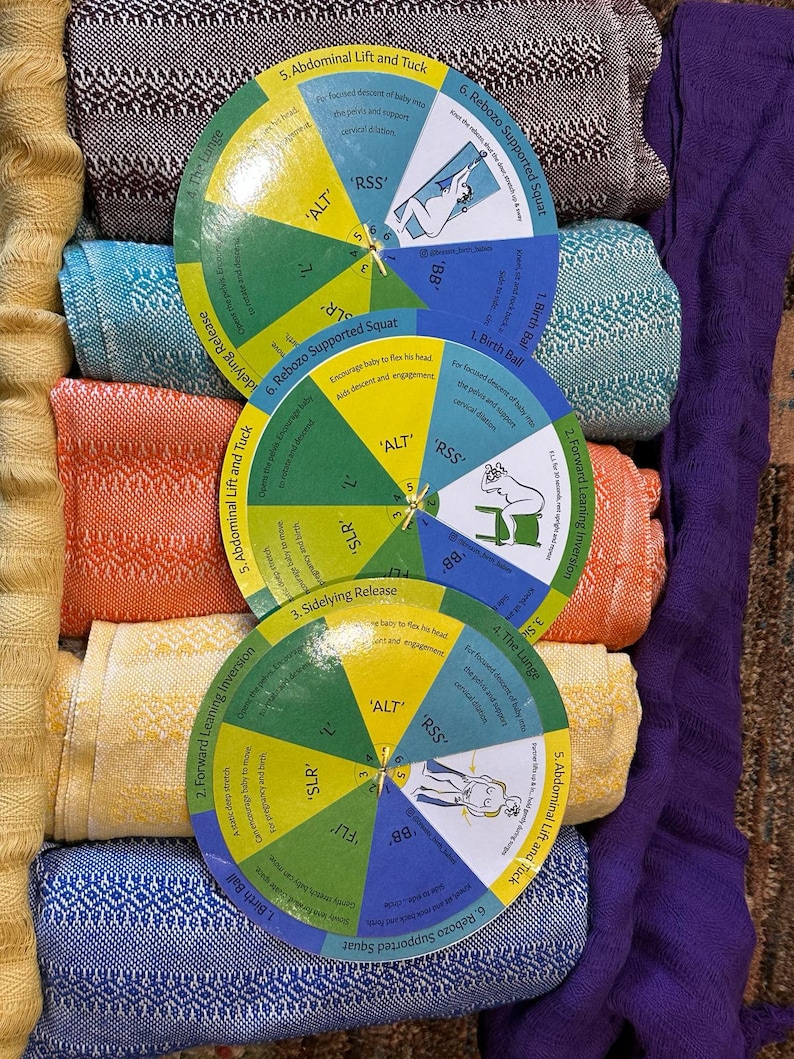 Birth-wheel for Biomechanics, Rebozo and Aromatherapy - Etsy