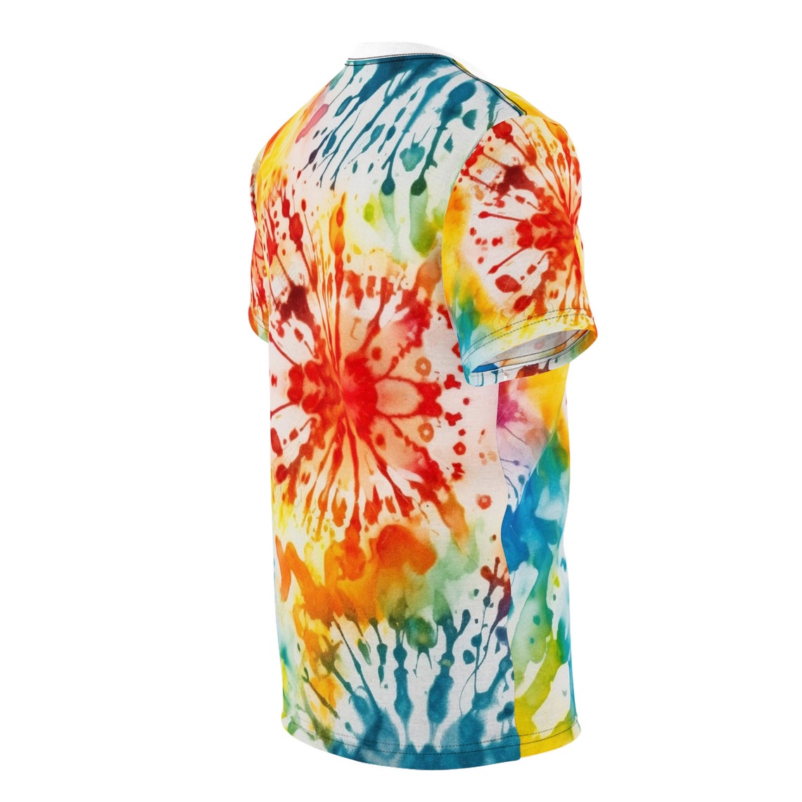 Primary Color Tie-dye Shirt - Etsy