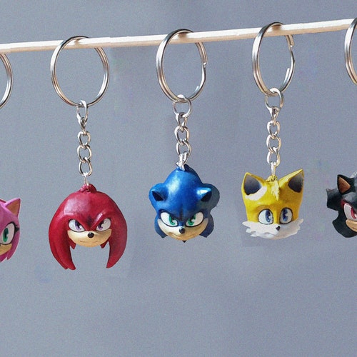 Sonic 3 Acrylic Charms/keychains - Etsy