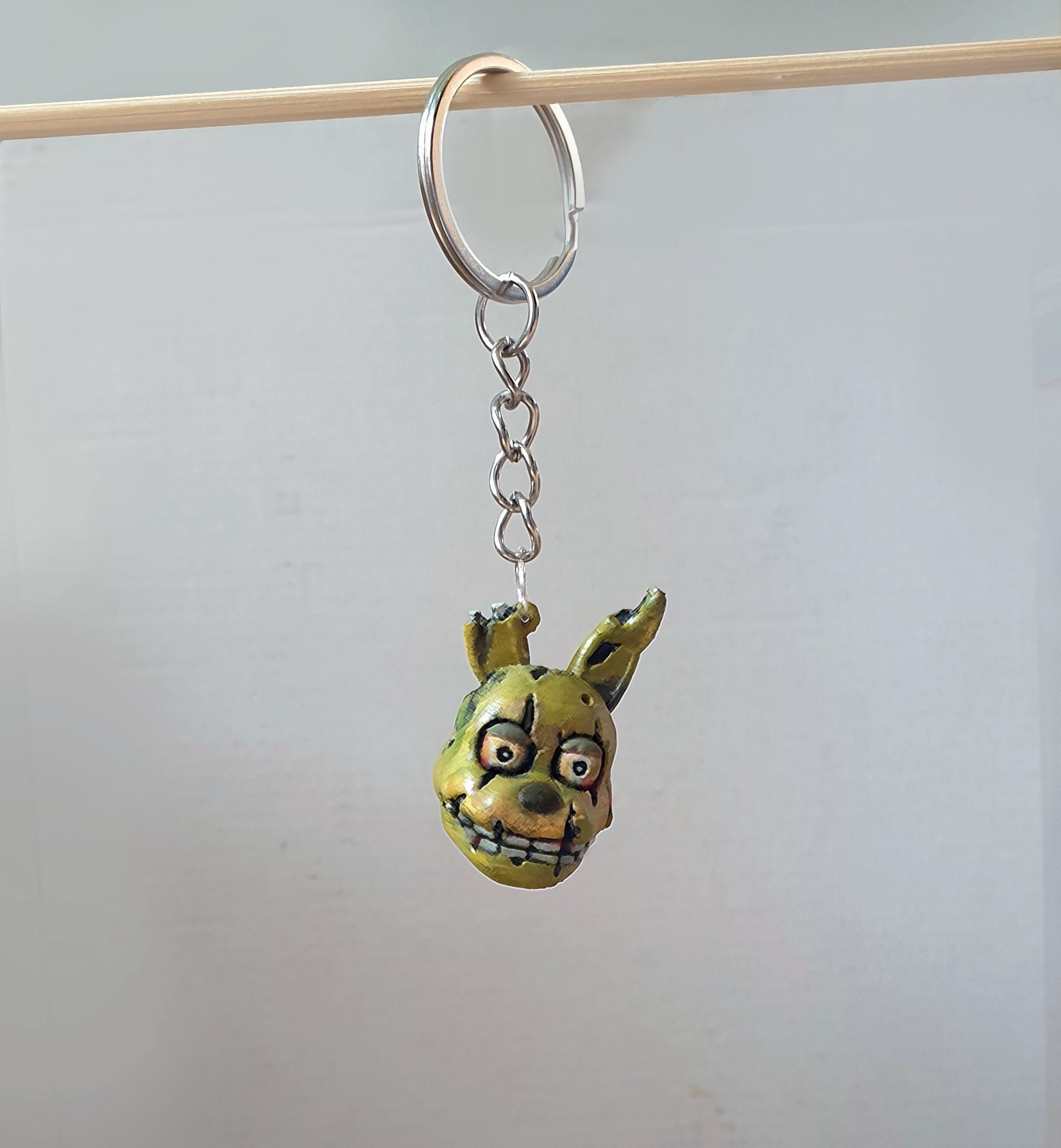 Springtrap Keychain FNAF - Etsy UK