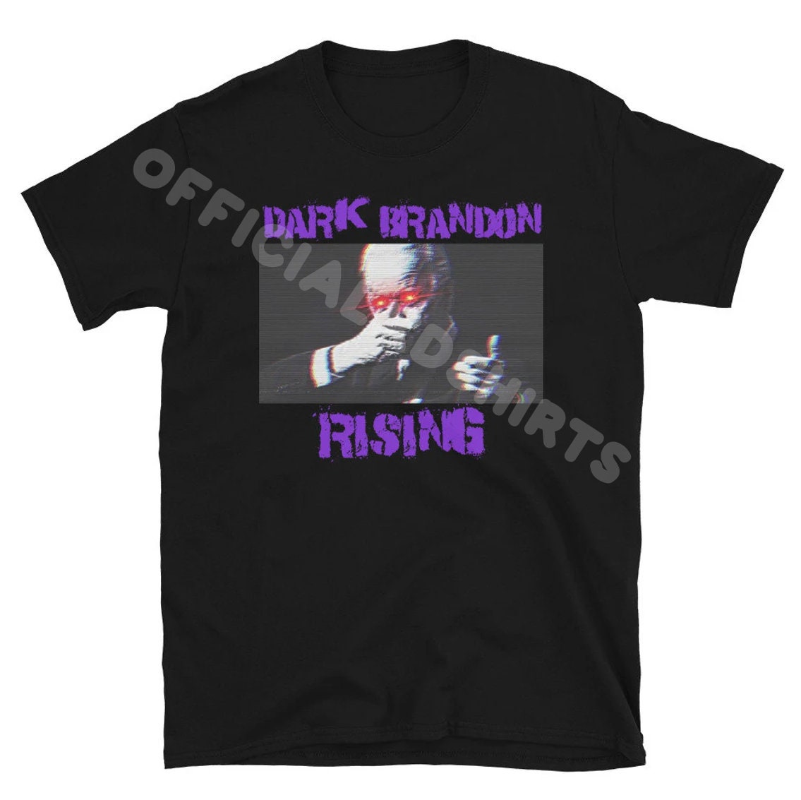 ORIGINAL Dark Brandon Rising Joe Biden Funny Political Liberal - Etsy
